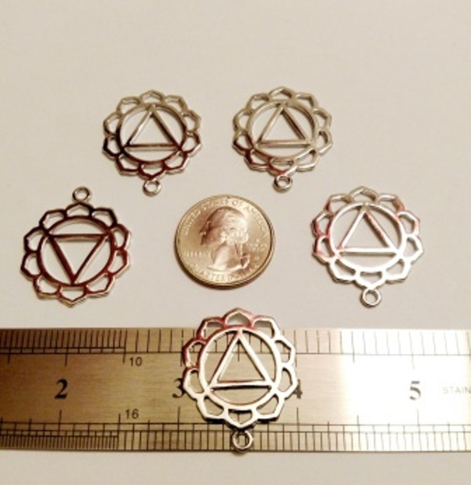 10 Pc AA Inspired Pendant Charms Alcoholics Anonymous | Etsy