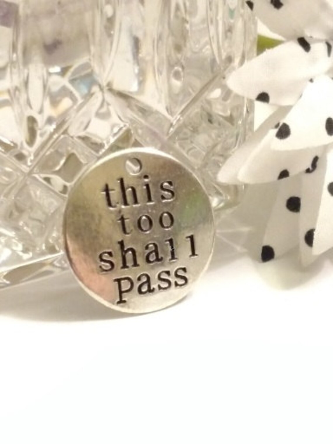 10 Pcs This Too Shall Pass Pendant Charms 12 Step Recovery - Etsy