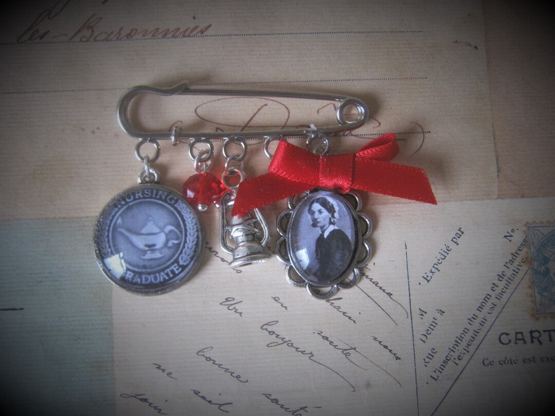 Nursing Graduate Florence Nightingale Pinning Ceremony Pin Brooch ...