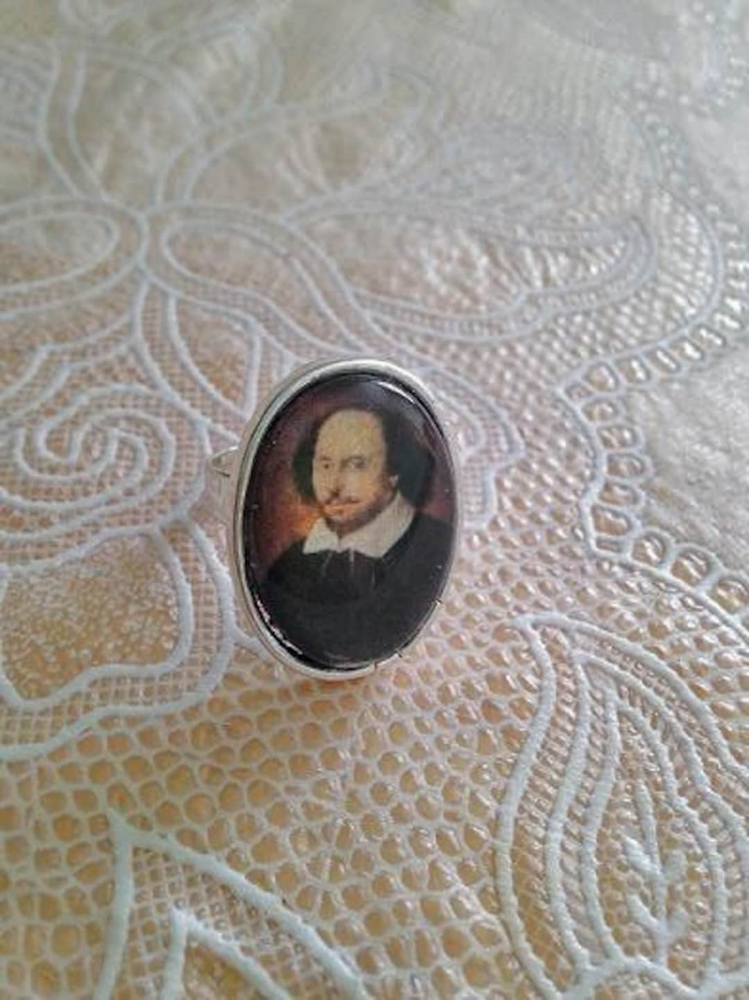 William Shakespeare Ring - Handmade, Unique - Etsy