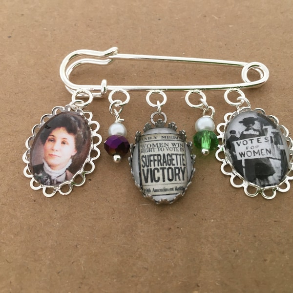 Suffragette Pin - Etsy