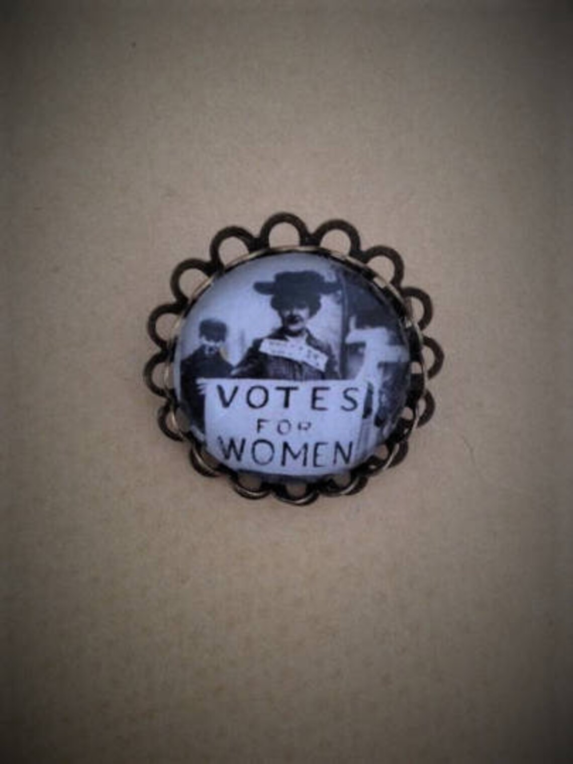 Votes for Women Suffragette Brooch / Pin Unique Beautiful | Etsy