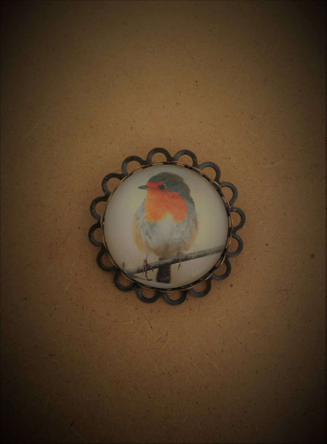 Robin Brooch / Pin - Unique Beautiful Handmade - Etsy UK
