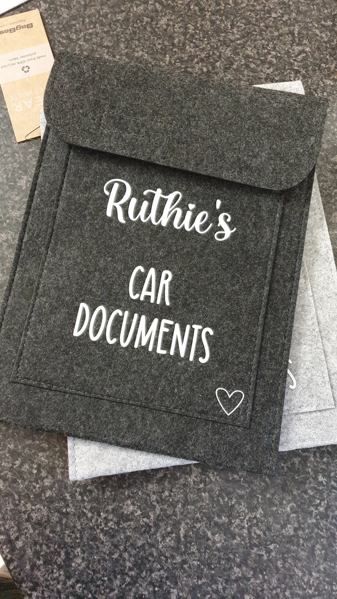 Car Document Folder - Etsy