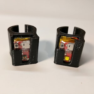 DJI Inspire 1 and 2 LED Strobe Light Mounts for STROBON Cree, Flytron and Firehouse Tech ...