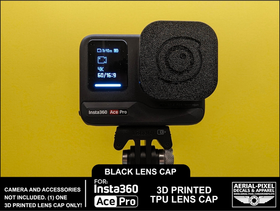 Insta360 Ace Pro 3D Printed TPU Lens Cap - Etsy