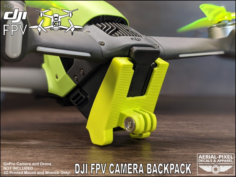 DJI FPV Camera Backpack Mount and Battery Protector - Etsy