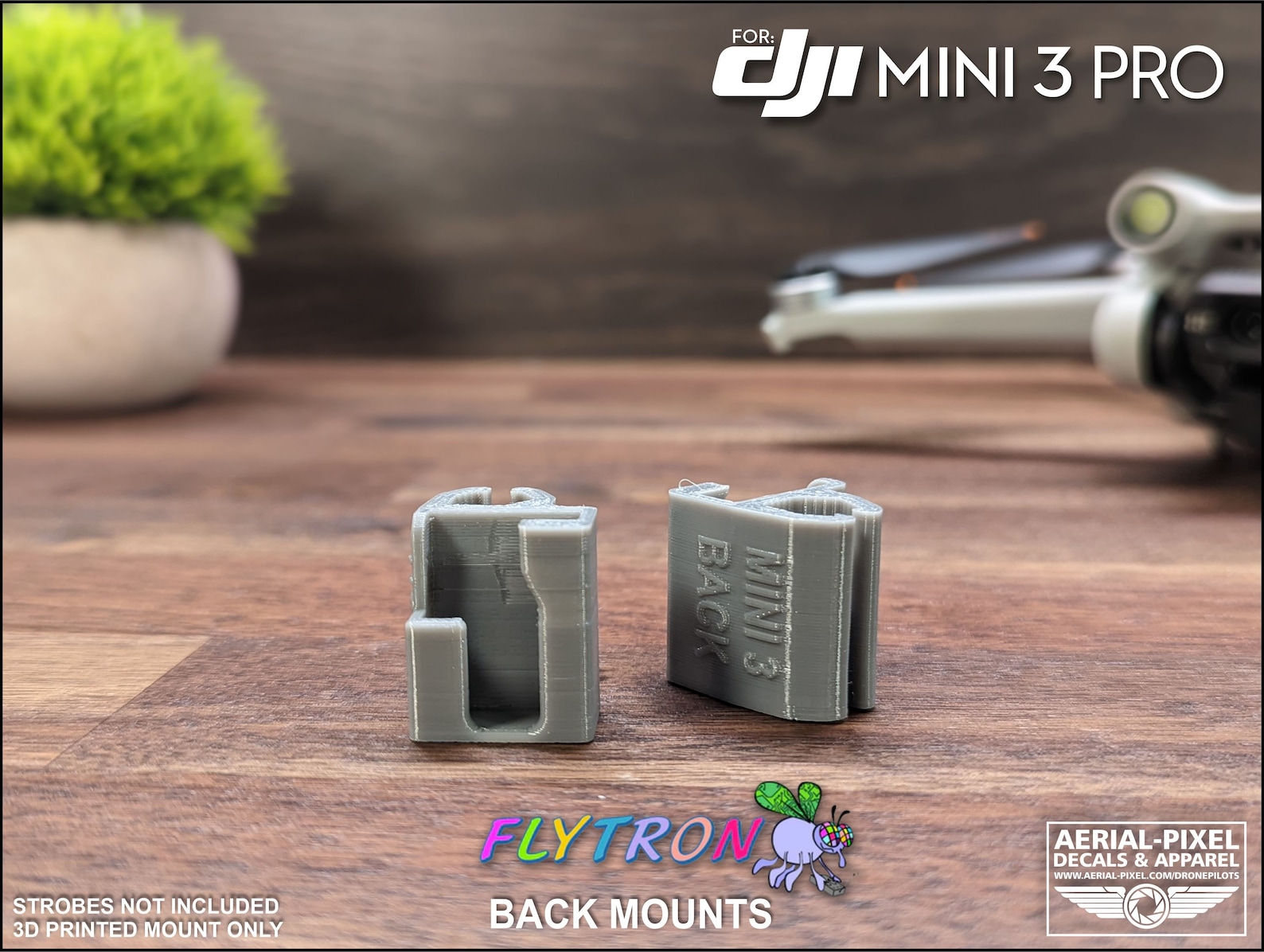 DJI Mini 3 Pro Strobe Light Mounts for Flytron Strobes strobe - Etsy