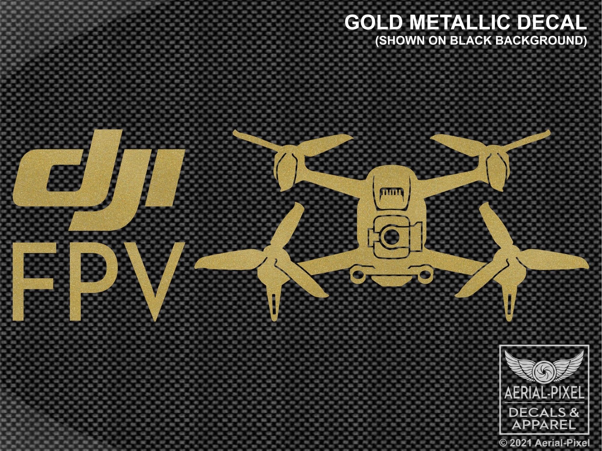 DJI FPV Drone Case & Vehicle Decal Sticker | Etsy