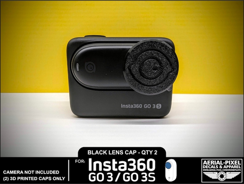 Insta360 Go 3S or Go 3 Lens Cap - Qty 2 - Etsy