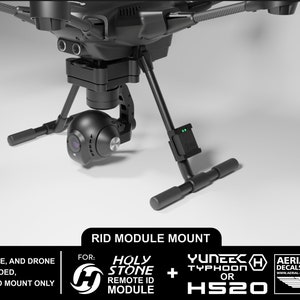 Yuneec Typhoon H or H520 Holy Stone Remote ID Module Mount (RID Module Not Included) - Etsy