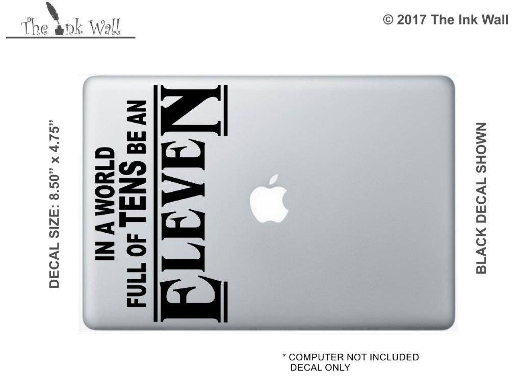 Stranger Things Window Decal in A World Full of Tens Be an - Etsy