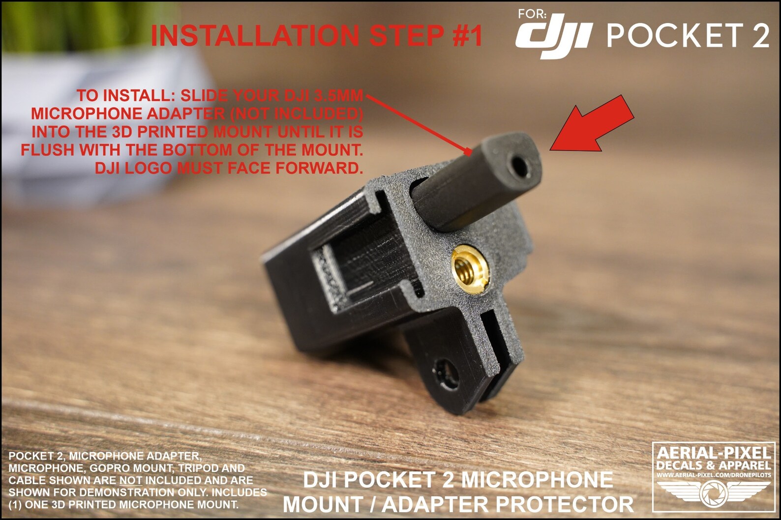 DJI Pocket 2 Microphone Mount for Cold / Hot Shoe Mics for - Etsy UK
