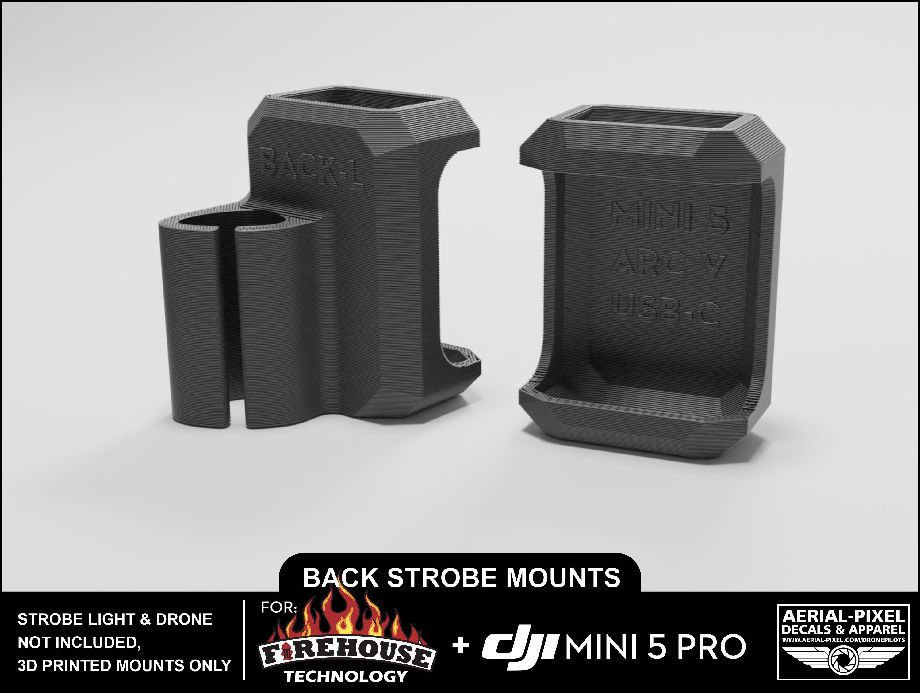 DJI Mini 5 Pro Strobe Light Mounts for Firehouse Technology ARC V, ARC ...