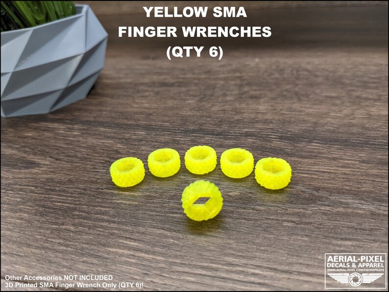 FPV SMA Antenna Finger Wrench Spinners Qty 6 - Choose From Multiple ...