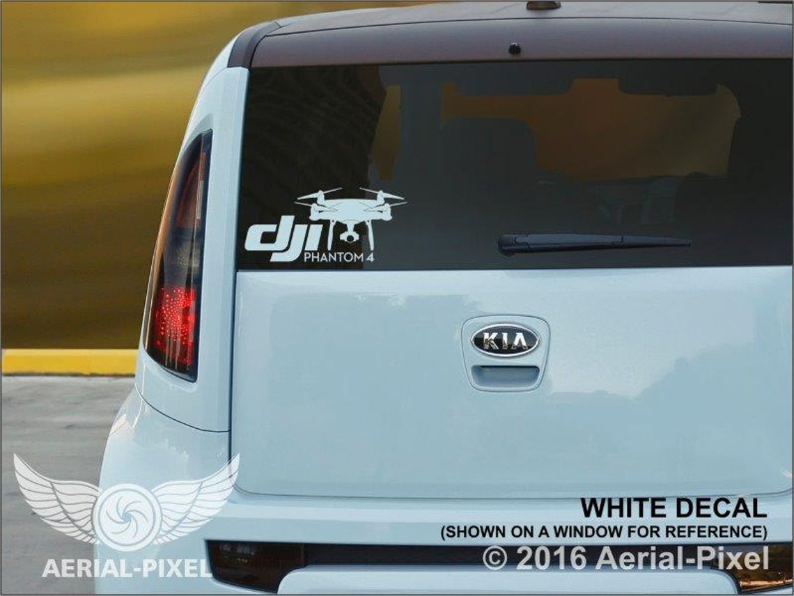 DJI Phantom 4 Case & Vehicle Decal Sticker Quadcopter UAV - Etsy