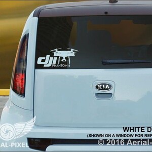 DJI Phantom 4 Case & Vehicle Decal Sticker Quadcopter UAV Drone - Etsy
