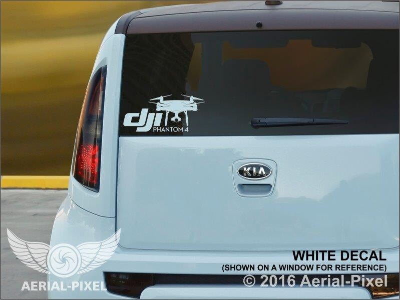 DJI Phantom 4 Case & Vehicle Decal Sticker Quadcopter UAV - Etsy