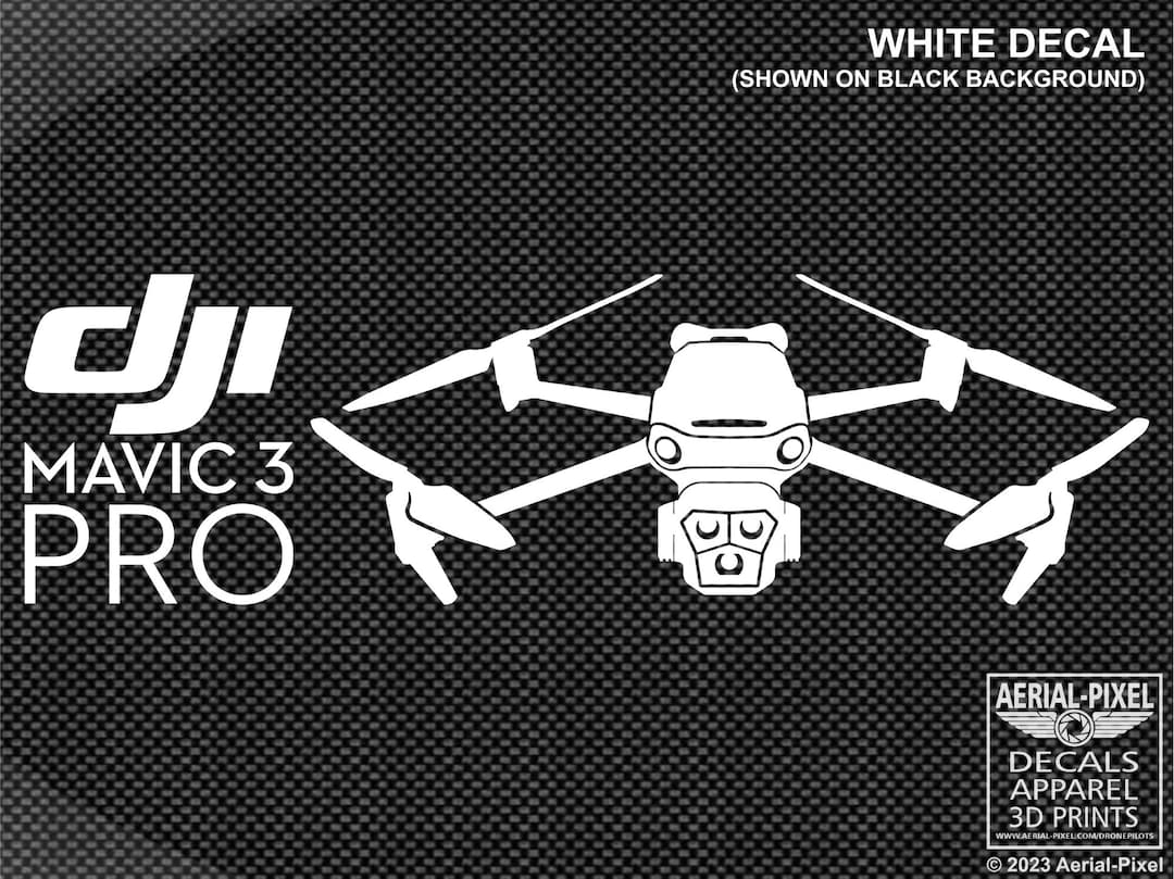 DJI Mavic 3 Pro Case & Vehicle Decal Drone Sticker - Etsy