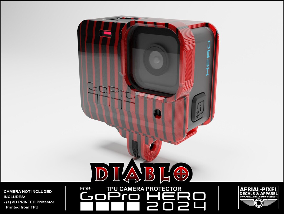 Gopro Hero 2024 Protector and Mount - 2 Color Fade - Pick From 10 ...