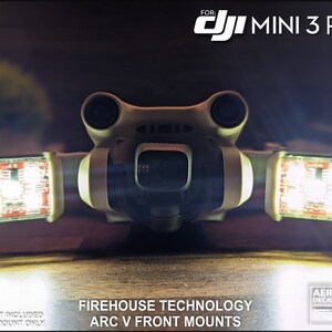 DJI Mini 3 Pro Strobe Light Mounts for Firehouse Technology Arc V (strobe Not Included) - Etsy