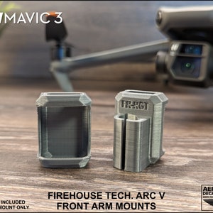 DJI Mavic 3 Strobe Light Mounts for Firehouse Technology Arc V (strobe Not Included) - Etsy