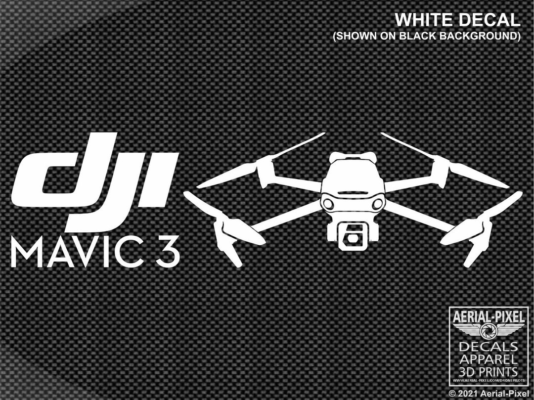 DJI Mavic 3 or Mavic 3 Cine Case & Vehicle Decal Drone Sticker - Etsy