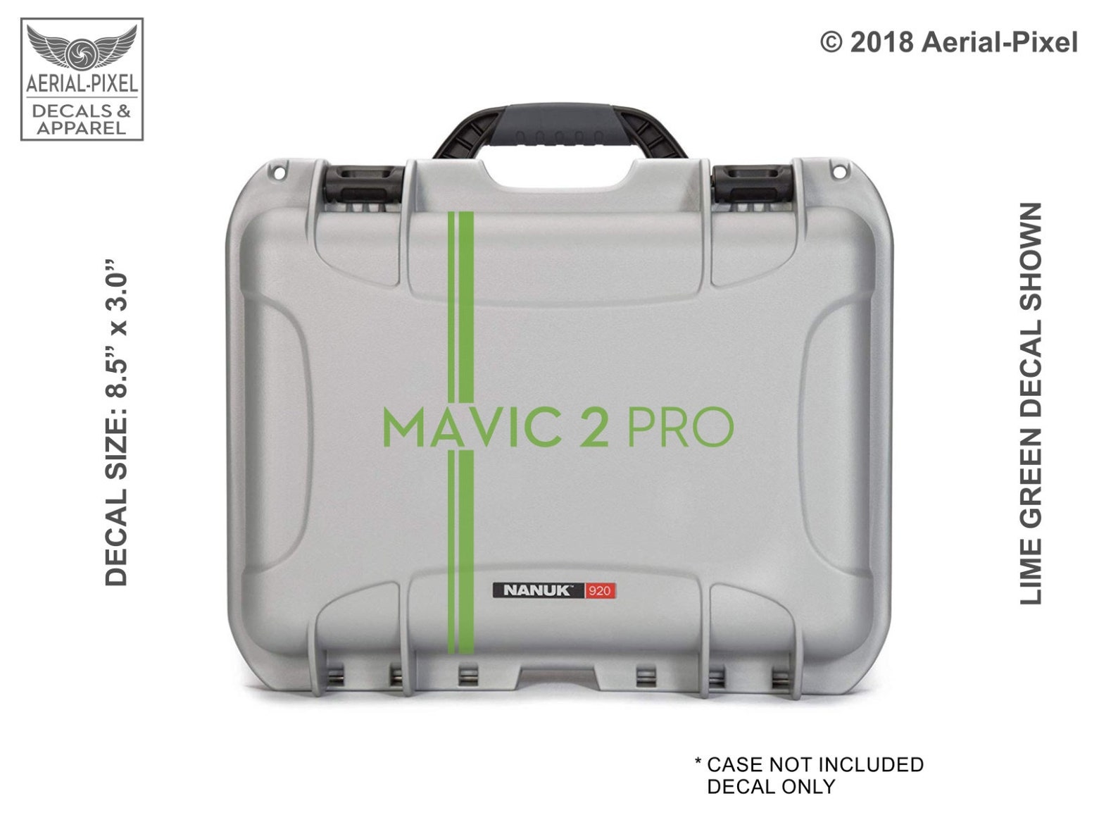 DJI Mavic 2 Pro Case Decal Sticker for Nanuk 920, Pelican Go ...