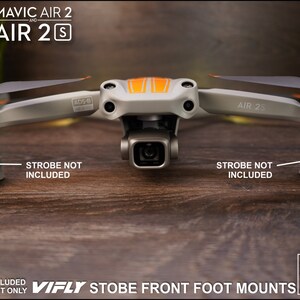 DJI Mavic Air 2 / Air 2S Strobe Light Mounts for VIFLY Strobe | Etsy