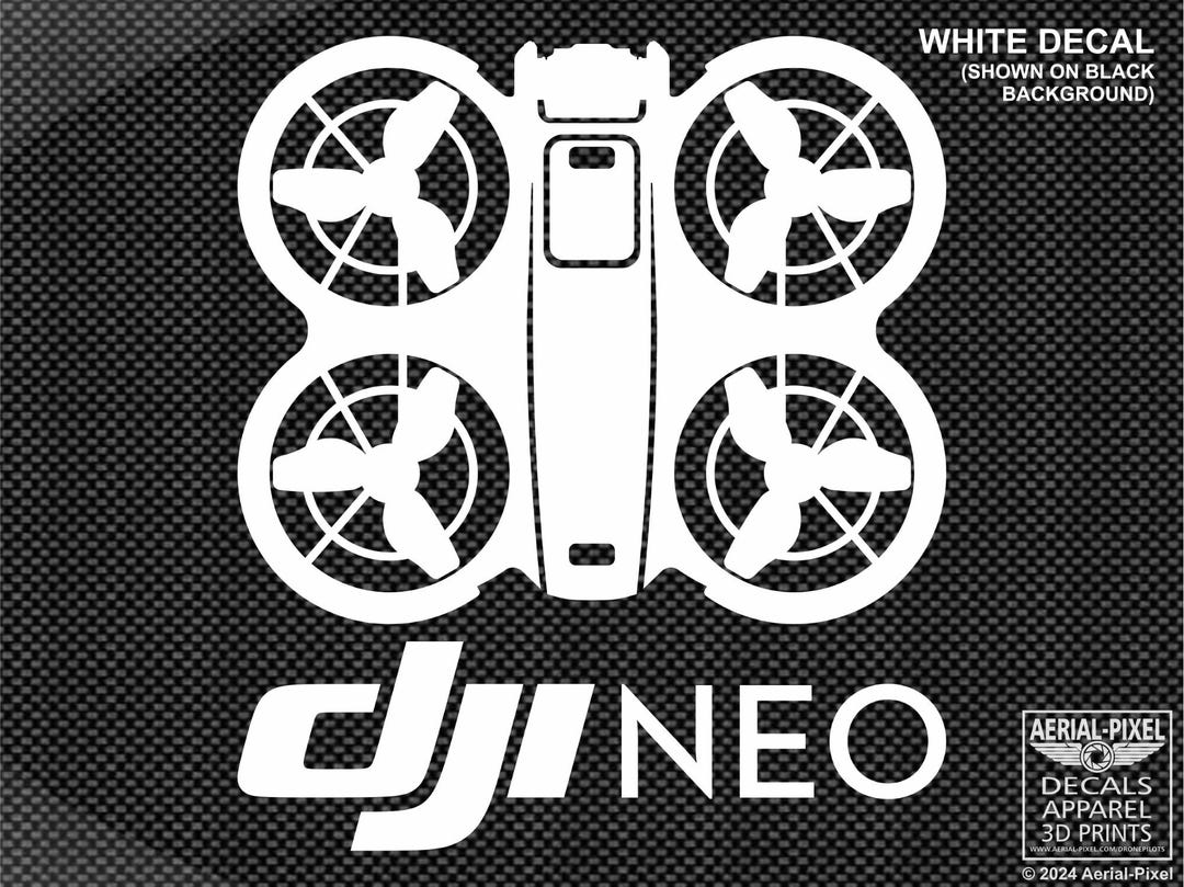 DJI Neo Case & Vehicle Decal Drone Sticker - Etsy