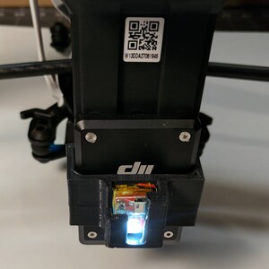 DJI Inspire 1 and 2 LED Strobe Light Mounts for STROBON Cree, Flytron and Firehouse Tech ...