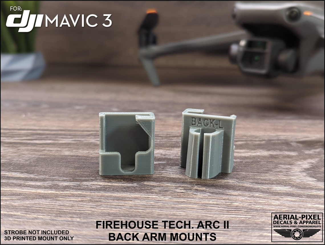 DJI Mavic 3 Strobe Light Mounts for Firehouse Technology Arc - Etsy