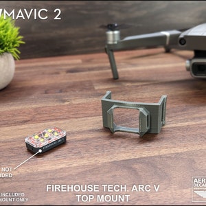 DJI Mavic 2 Pro, Zoom and Enterprise Top Strobe Mount for Firehouse Technology Arc II or Arc V ...