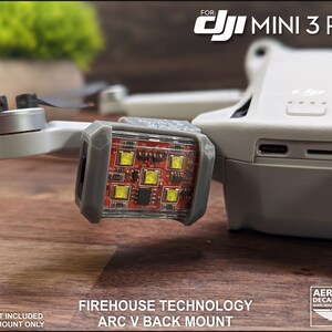 DJI Mini 3 Pro Strobe Light Mounts for Firehouse Technology Arc V (strobe Not Included) - Etsy