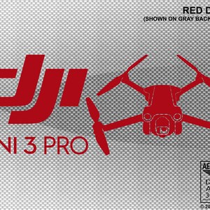 DJI Mini 3 Pro Case & Vehicle Decal Drone Sticker - Etsy