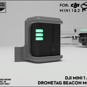 DJI Mavic Mini and Mini 2 Series Dronetag Beacon Mount for Remote ID RID (dronetag Not Included ...