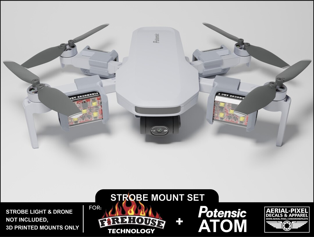 Potensic Atom Series Strobe Light Mounts for Firehouse Technology Arc V ...