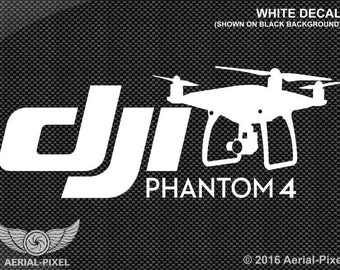 DJI Phantom 4 Case & Vehicle Decal Sticker Quadcopter UAV | Etsy