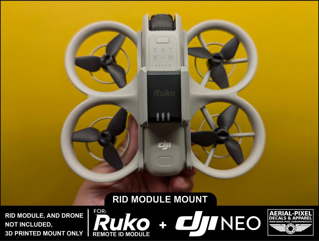 DJI Neo Ruko, Bwine, Veeniix, Holyton and Gleesfun Remote ID Mount ...