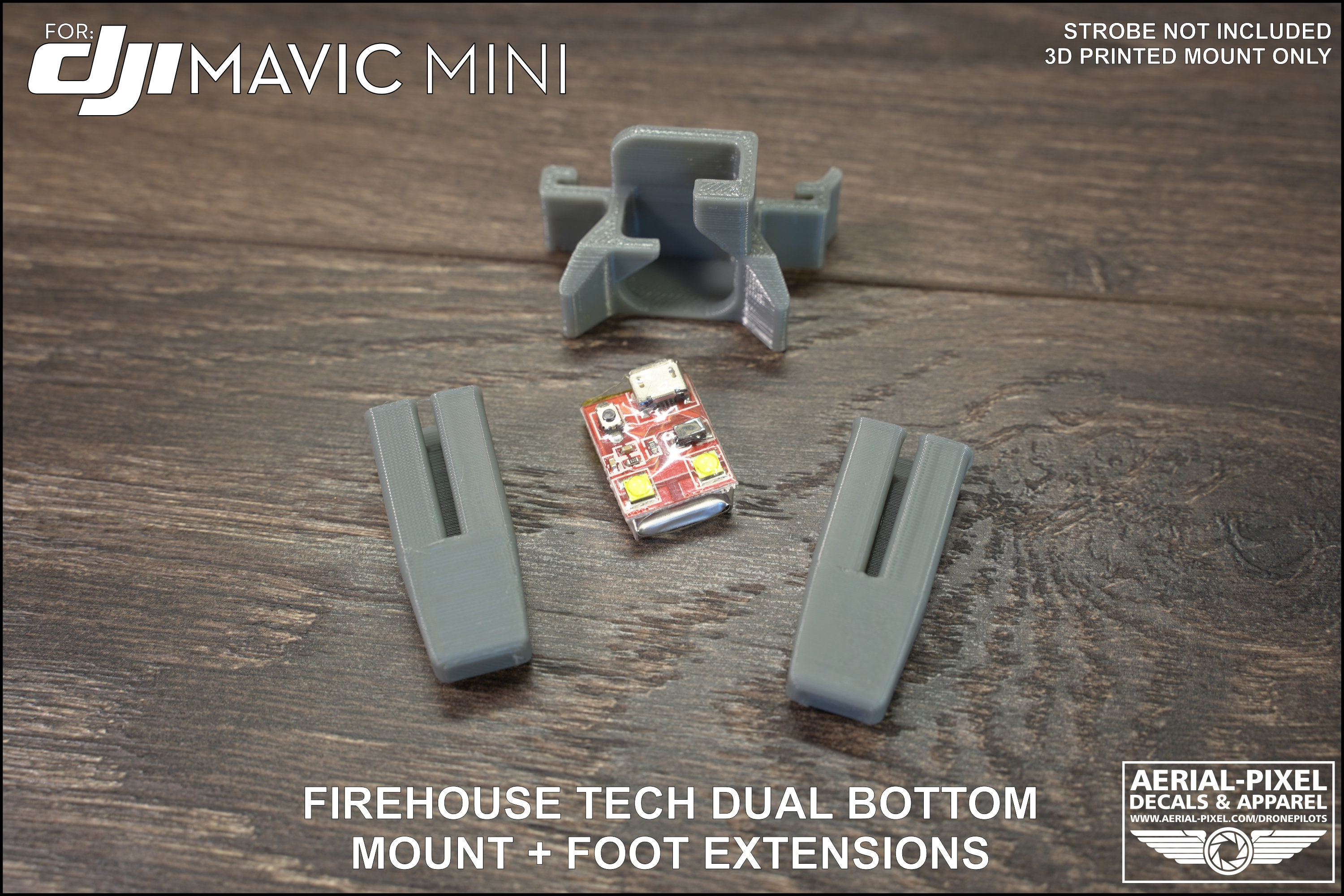 DJI Mavic Mini / Mini 2 Bottom Strobe Light Mount for Flytron | Etsy UK