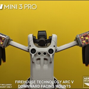 DJI Mini 3 Pro Strobe Light Mounts for Firehouse Technology Arc V (strobe Not Included) - Etsy