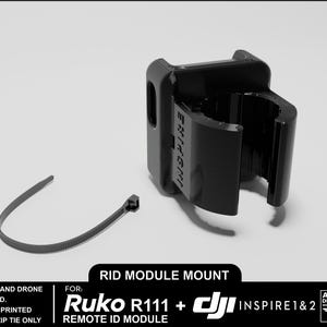 DJI Inspire 1 and 2 Ruko R111 Remote ID Module Mount (ruko Module Not ...