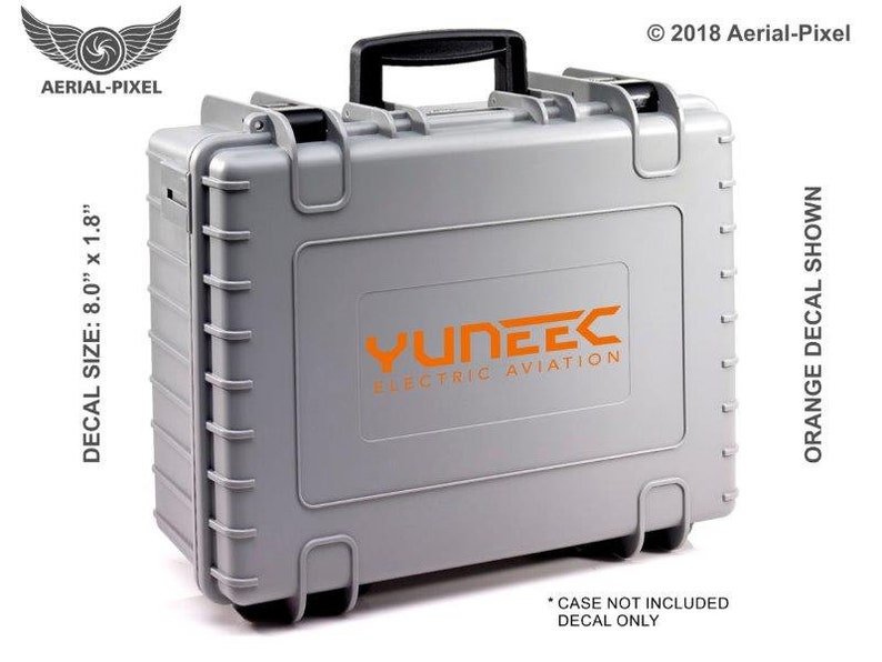 Yuneec Electric Aviation Logo Window or Case Decal Sticker for Typhoon ...