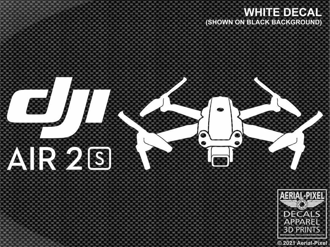 DJI Mavic Air 2S Case & Vehicle Decal Drone Sticker - Etsy