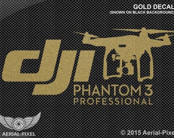 DJI Phantom 4 Case & Vehicle Decal Sticker Quadcopter UAV | Etsy
