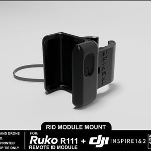 DJI Inspire 1 and 2 Ruko R111 Remote ID Module Mount (ruko Module Not ...