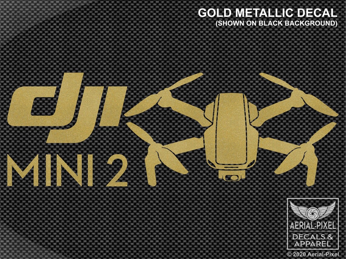DJI Mavic Mini 2 Case & Vehicle Decal Drone Sticker - Etsy