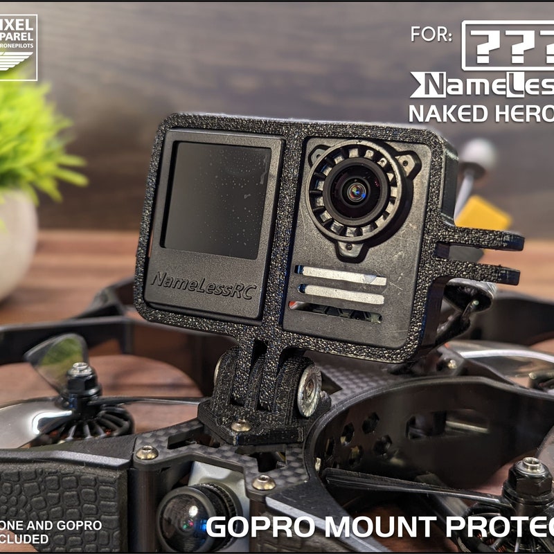 Go Pro Mount 3d Print - Etsy
