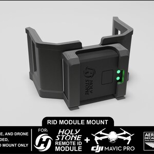 DJI Mavic Pro and Pro Platinum Holy Stone Mount for Remote ID (RID Module Not Included) - Etsy