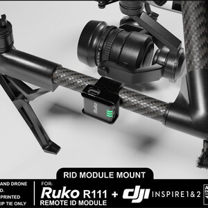 DJI Inspire 1 and 2 Ruko R111 Remote ID Module Mount (ruko Module Not ...